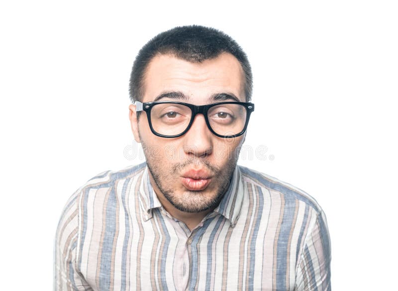 Lustiger Lachenmann stockfoto. Bild von schauen, witz - 63229844