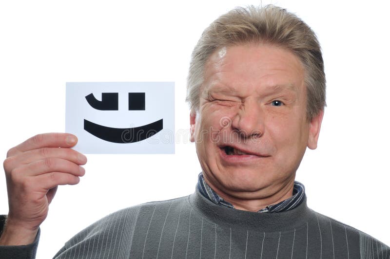 Lustiger Mann mit Karte stockfoto. Bild von jumper, bild - 7384916