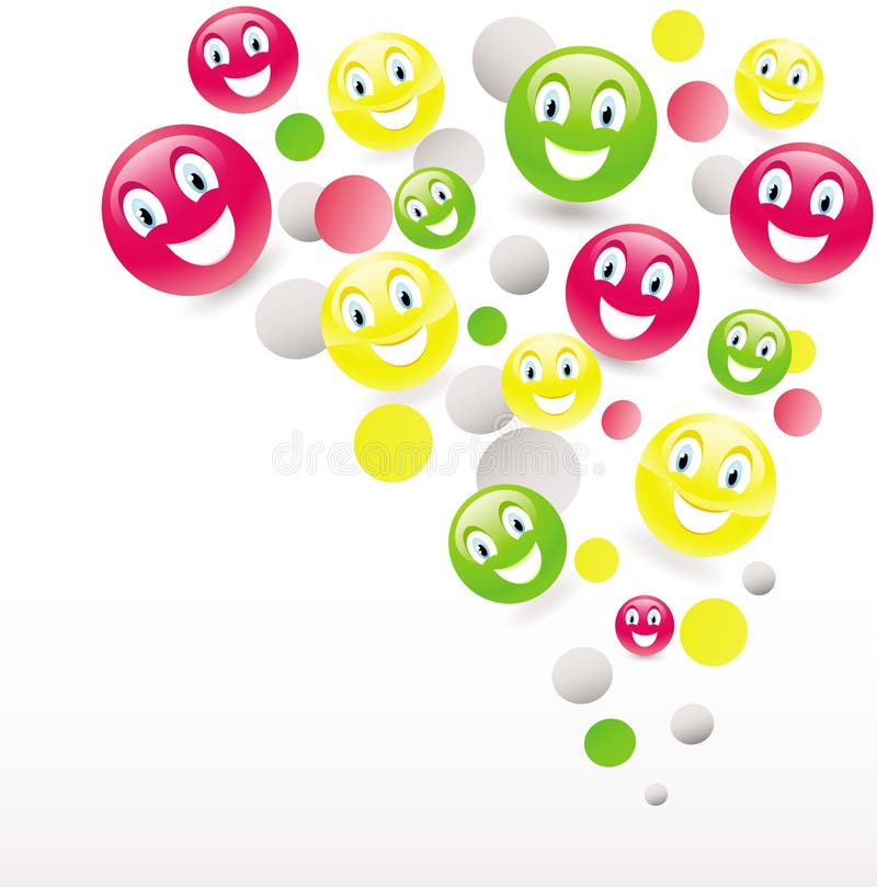 Lustiger smiley vektor abbildung. Illustration von idee - 31731604