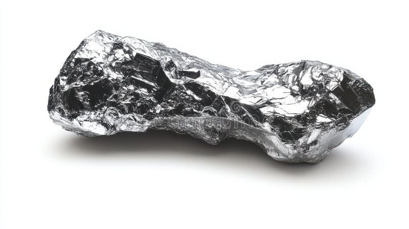 Lustrous Chrome Ingot: a Study in Metallic Surfaces and Textural ...