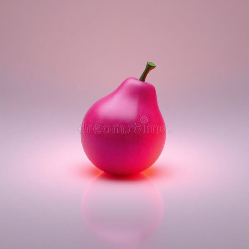 Immersive Glowing Fruit stock illustration. Illustration of food ...