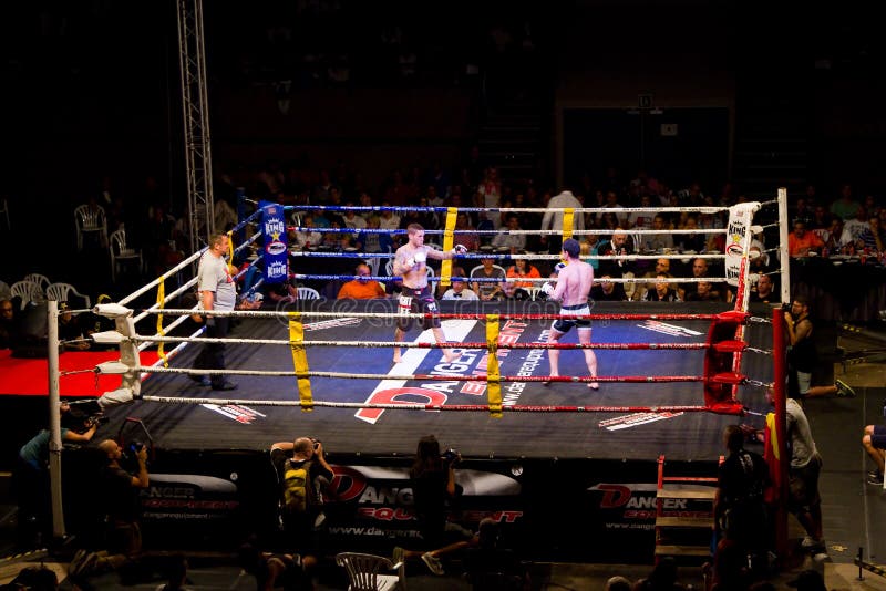 Luta de MMA foto de stock editorial. Imagem de luvas - 21608588