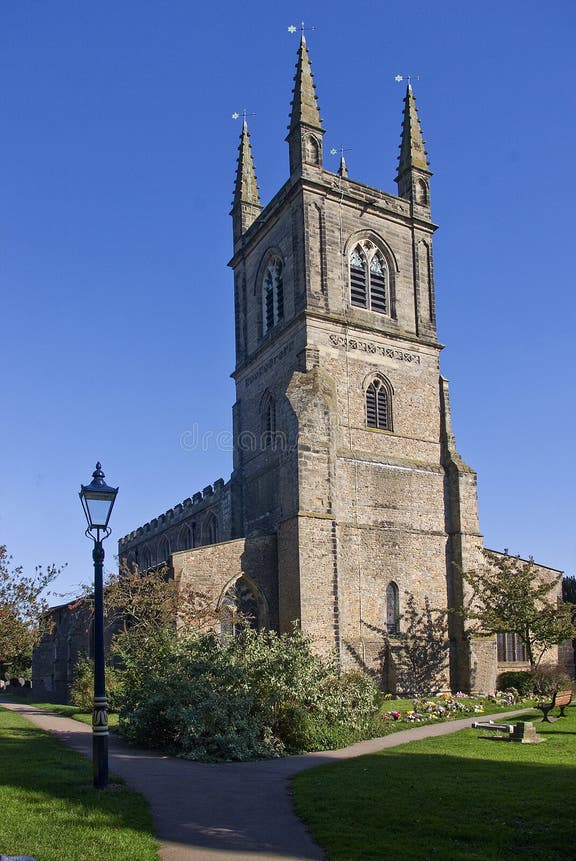 Lutterworth Parish Church stock photo. Image of europe - 21424692