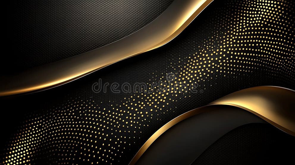 Luxe Background with Subtle Gold Details for Exclusive Presentations ...