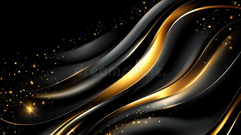 Luxe Background with Subtle Gold Details for Exclusive Presentations ...