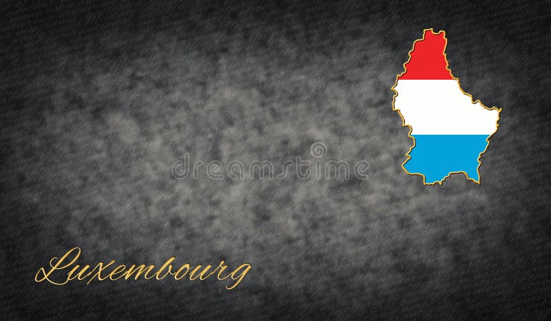 Luxembourg Symbols, Map of Luxembourg Stock Photo - Image of crafts ...
