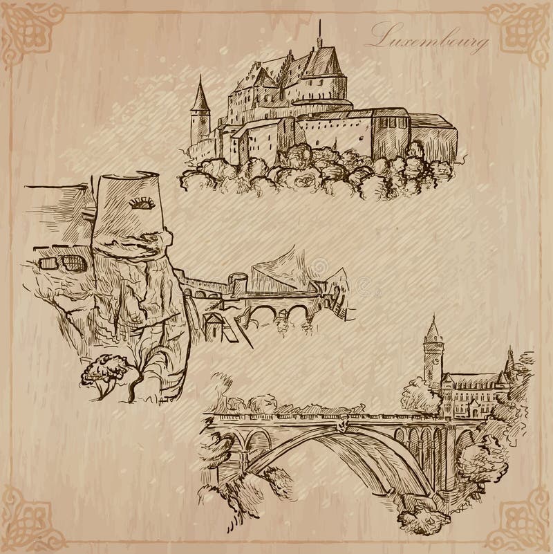 Hand Drawn Travel Europe Stock Illustrations – 25,073 Hand Drawn Travel ...