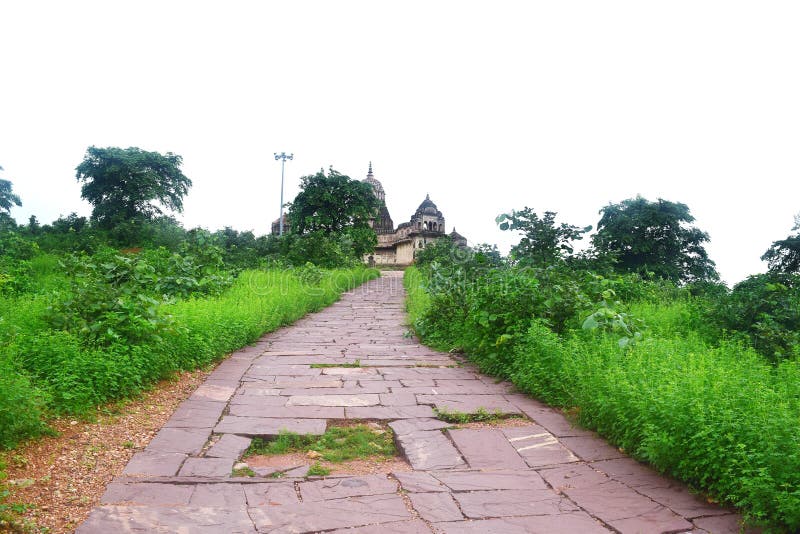 Luxmi temple orchha stock photo. Image of worship, diety - 74688984