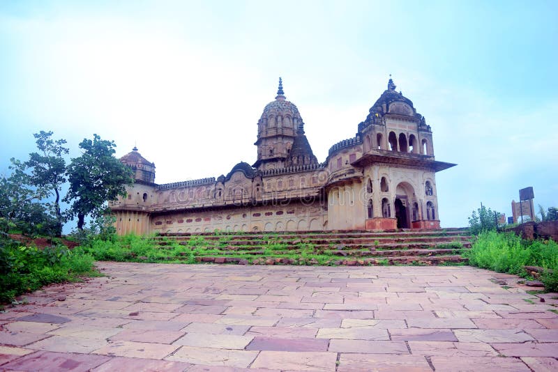 Luxmi temple orchha stock photo. Image of goddess, pilgrimage - 74689034