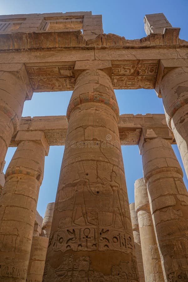 Luxor, Egypt: Karnak Temple Complex Editorial Photography - Image of ...