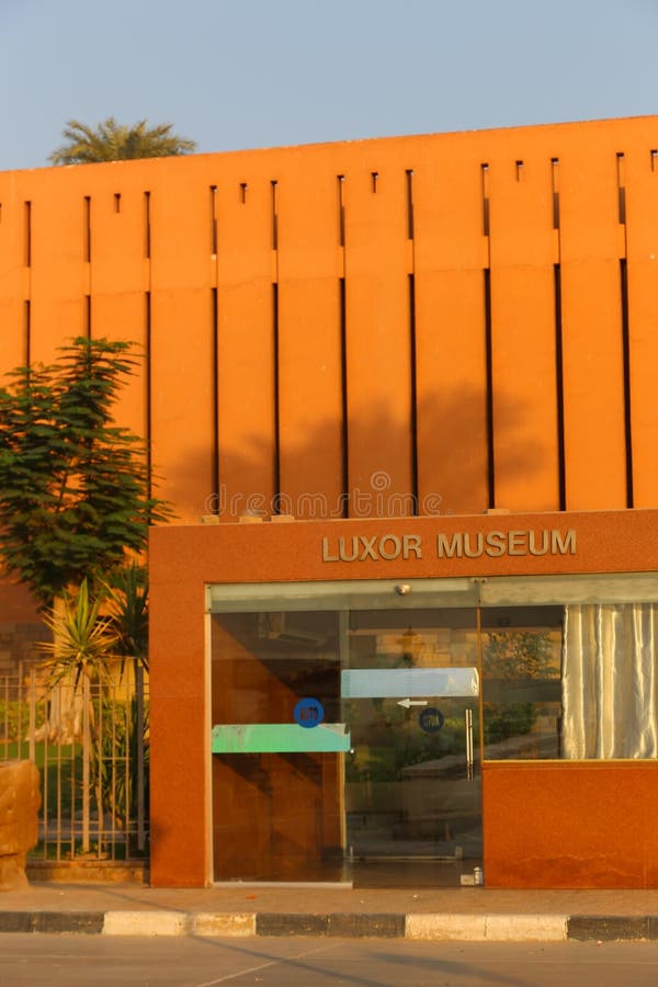 Luxor Museum at Egypt editorial stock image. Image of hieroglyphic ...