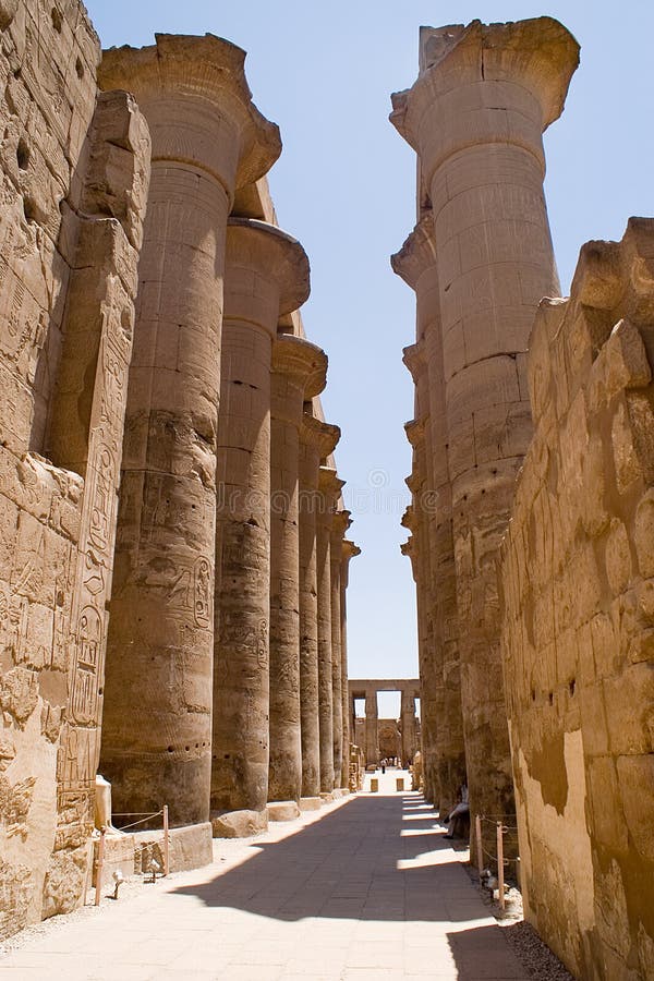 Luxor Temple is a Large Ancient Egyptian Temple Complex on East Bank of ...