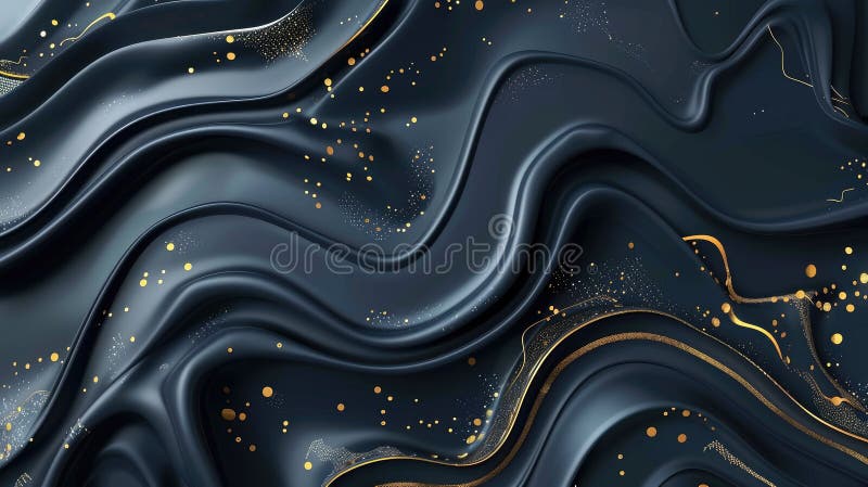 Luxurious Abstract Black Background for Modern Wallpapers, Ai Generated ...