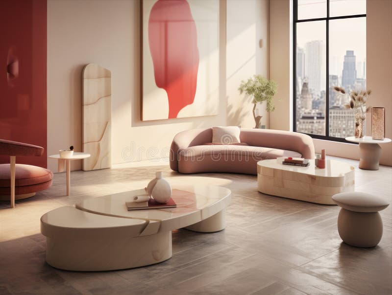 Luxurious Apartment with Classic Interior Design, Showcasing a Modular ...