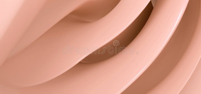 Luxurious Background of Abstract Shape. Glossy Abstract Skin Color ...