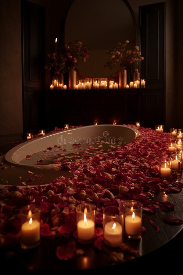 Luxurious bathtub stock image. Image of lighting, care - 275425451