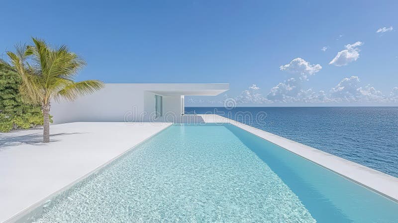 Luxurious Beachfront Villa Infinity Pool Ocean View Tropical Paradise ...