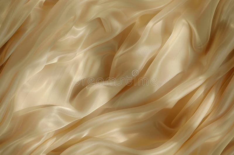 Luxurious Beige Silk Fabric Seamless Pattern Stock Image - Image of ...