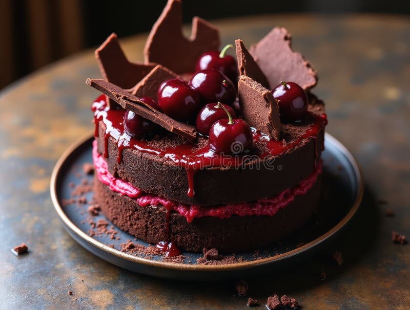 Dark Cherry Compote Stock Illustrations – 116 Dark Cherry Compote Stock ...