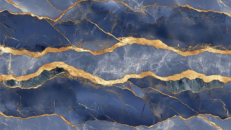 Luxurious Blue Marble, Gold Texture. High-Resolution Stone Design ...