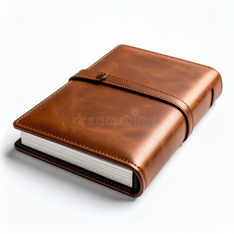 Elegant Leather-bound Journal with Strap Closure for Personal ...