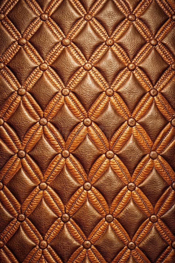 Luxury Brown Leather Texture with Genuine Pattern for Upscale Design ...