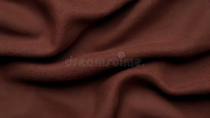 Luxurious Brown Velvet Drapery Represents the Epitome of a Textured ...