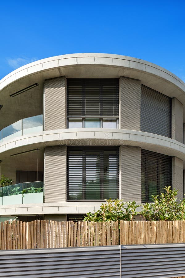 Luxurious Building Exterior Stock Photo - Image of view, outside: 80742910