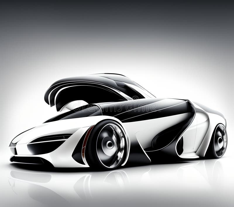 Luxurious Car, Generative AI Illustration Stock Illustration ...