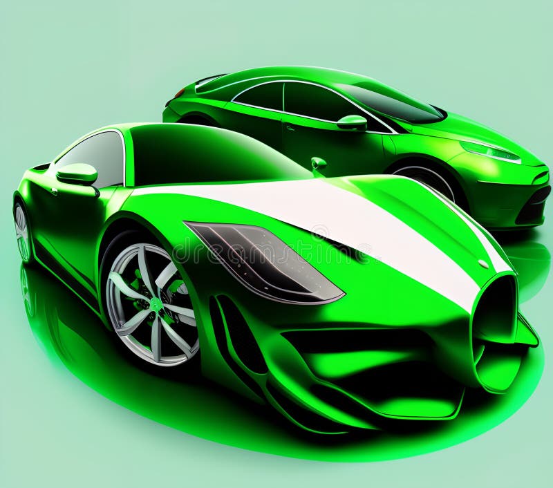 Luxurious Car, Generative AI Illustration Stock Image - Image of effect ...