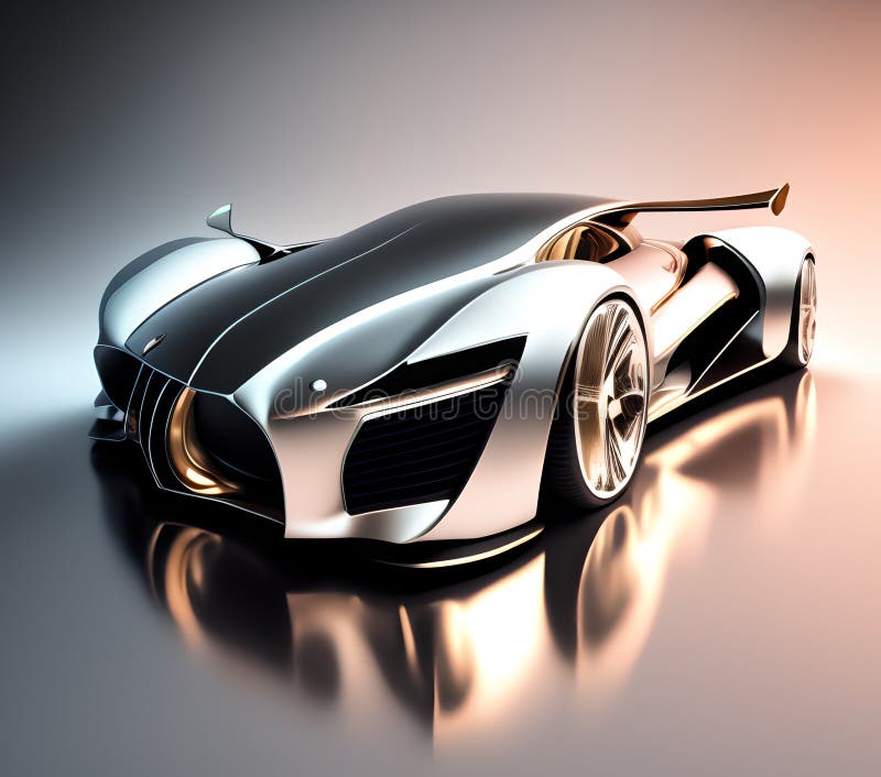 Luxurious Car, Generative AI Illustration Stock Illustration ...