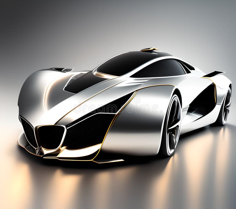 Luxurious Car, Generative AI Illustration Stock Photo - Image of ...