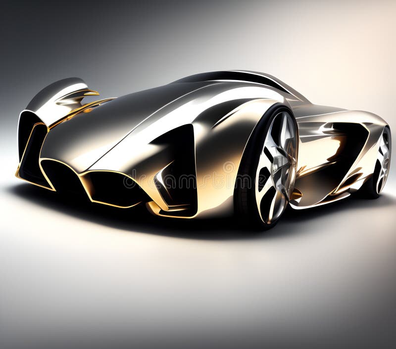 Luxurious Car, Generative AI Illustration Stock Illustration ...