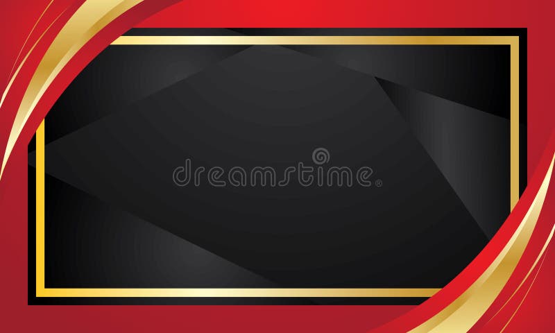 Black Red Certificate Background with Luxury Gold Lines Images Stock ...