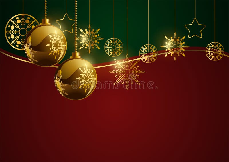 Luxurious Christmas Gold Ornament Stock Vector - Illustration of ...