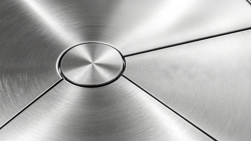 A Luxurious Chromium Texture Displayed on a Sleek, Silver Metal ...