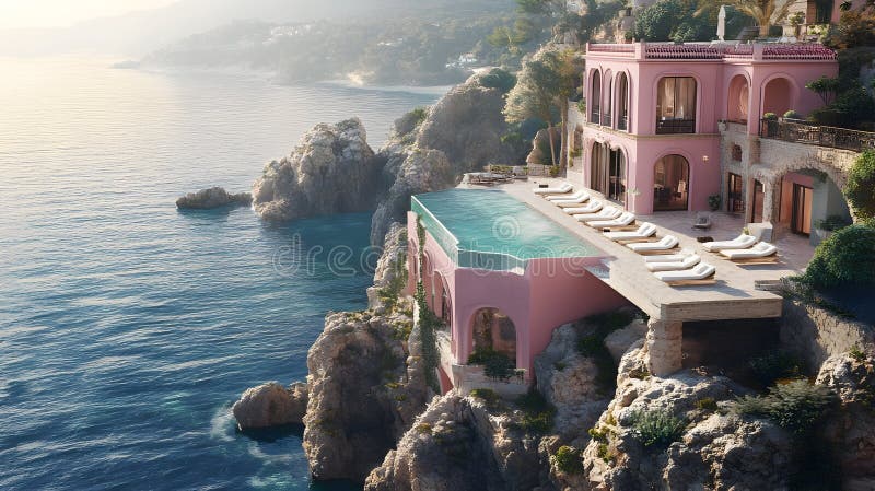 Luxurious Cliffside Villa with Infinity Pool Overlooking the Ocean at ...