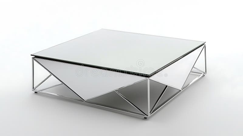 Luxurious Coffee Table Isolated on White Background. Modern Luxury Sofa ...