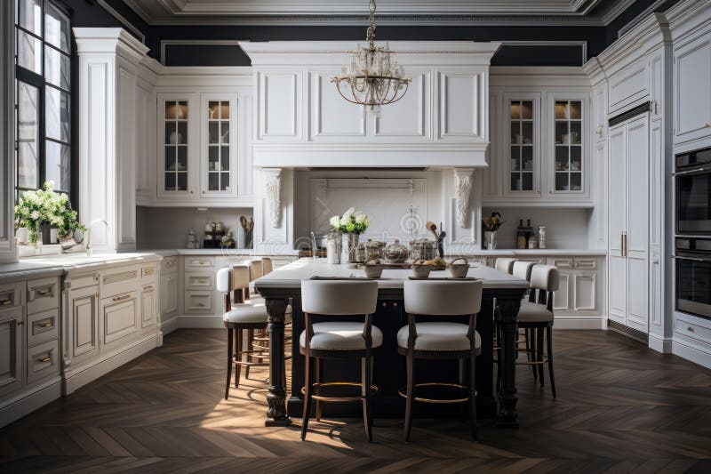 Luxurious Custom Residential Kitchen Upgrade Interior Generative AI ...
