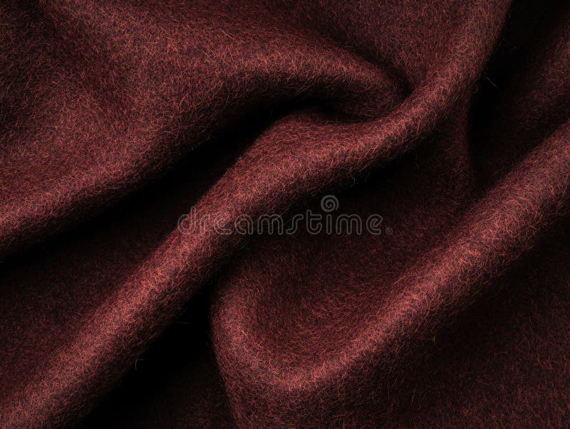 Luxurious Dark Red Felt Fabric Texture Drape High Quality Image Stock ...