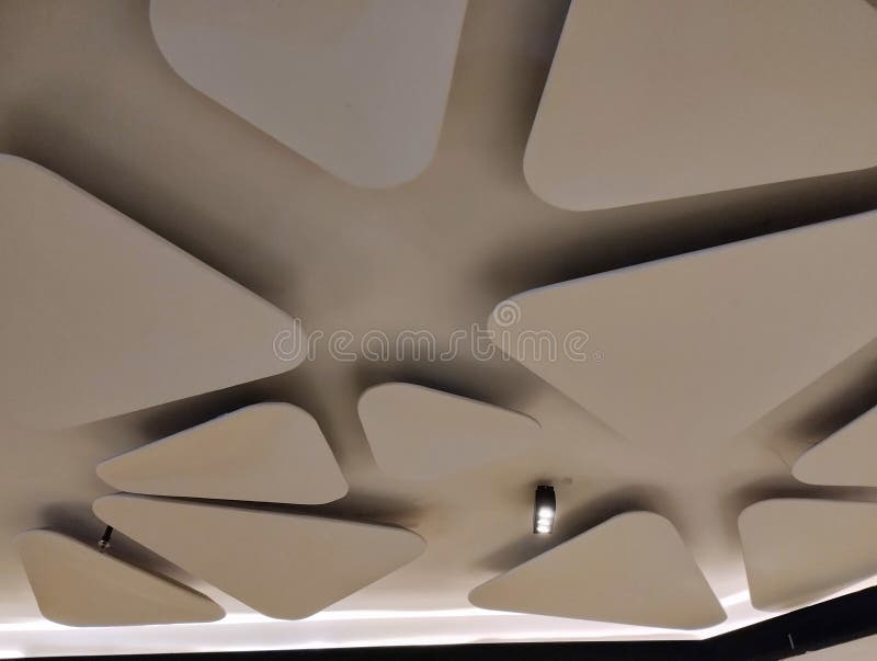 Luxurious Decorations on the Ceiling Stock Image - Image of electricity ...