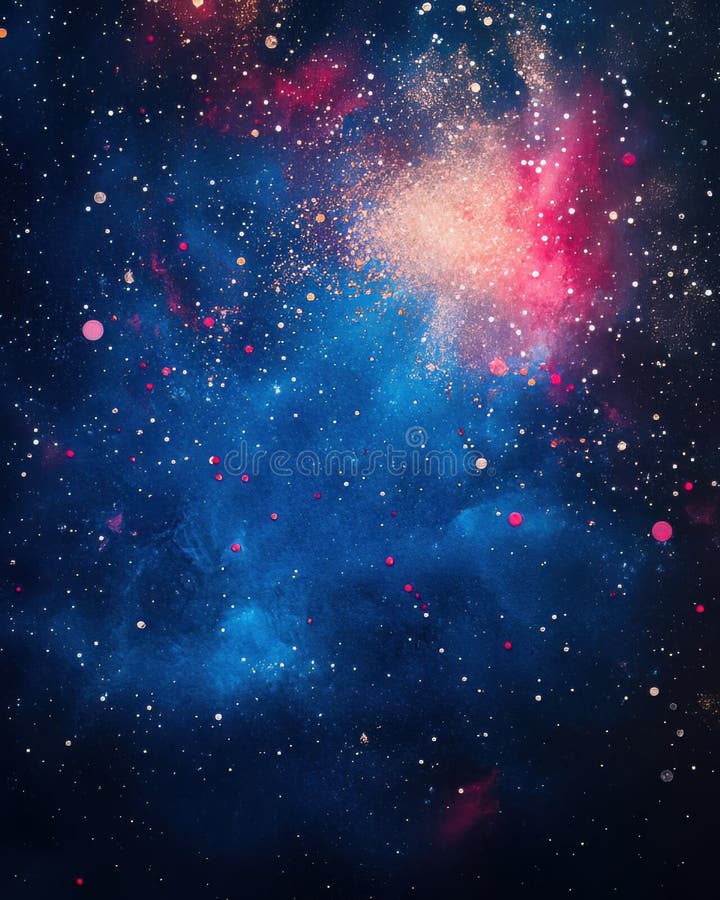 Luxurious Deep Ruby Banner with Silver Shimmering Frame Stock ...