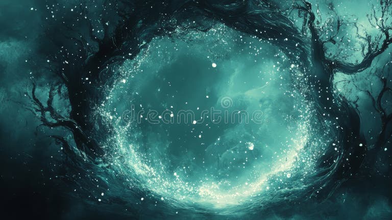 Luxurious Deep Ruby Banner with Silver Shimmering Frame Stock ...