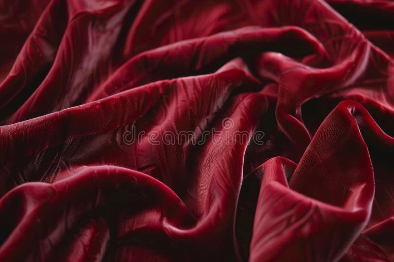 Luxurious Deep Velvet Fabric Texture Stock Illustration - Illustration ...