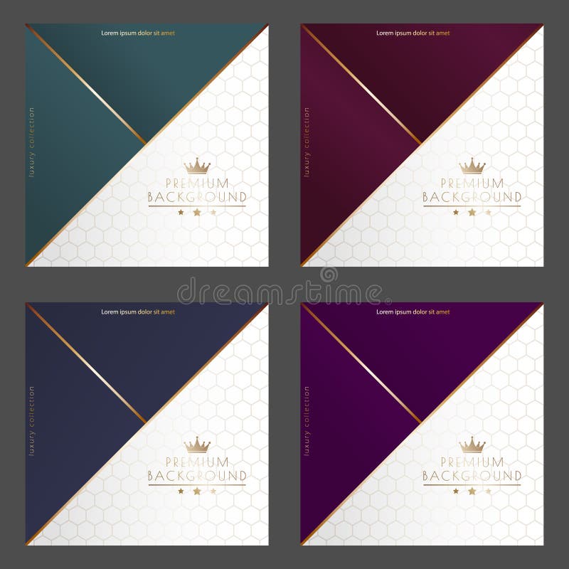 Luxurious Design. Premium Cover, Banner, Poster Stock Vector ...