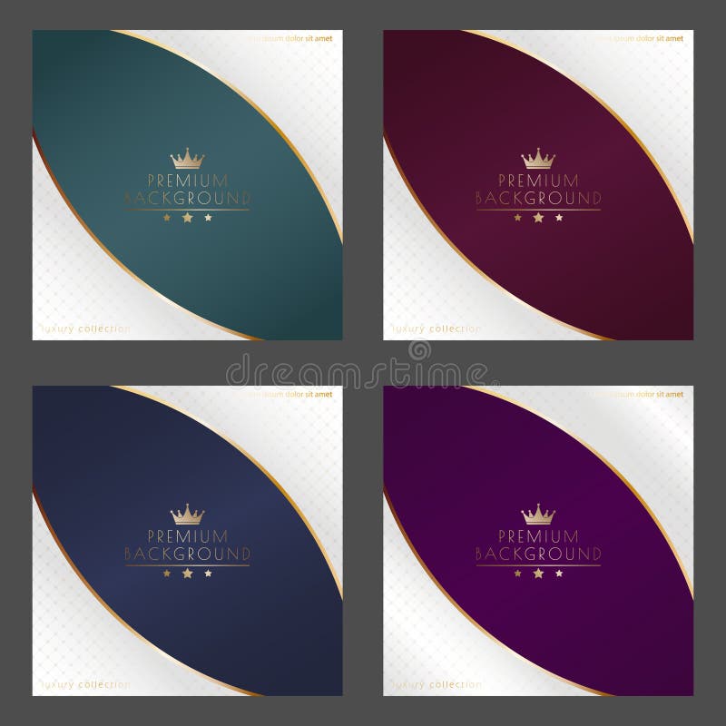 Luxurious Design. Premium Cover, Banner, Poster Stock Vector ...