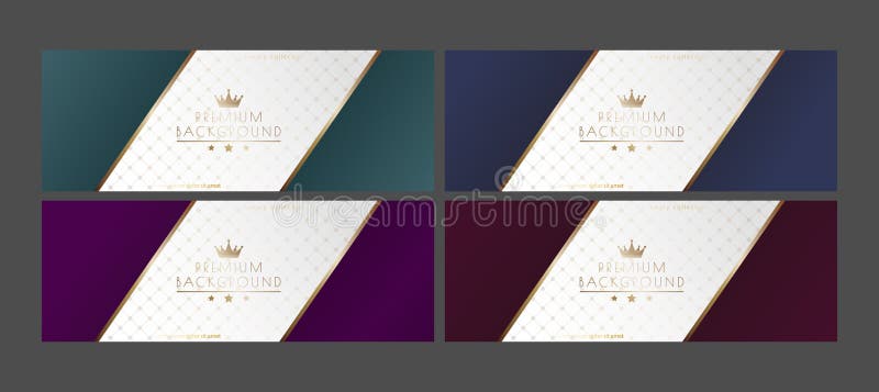 Luxurious Design. Premium Packaging, Cover, Banner, Poster Stock Vector ...