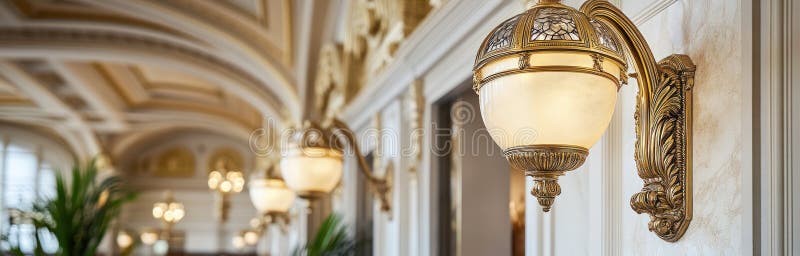 Luxurious and Elegant Interior or Exterior Space with Ornate Design ...