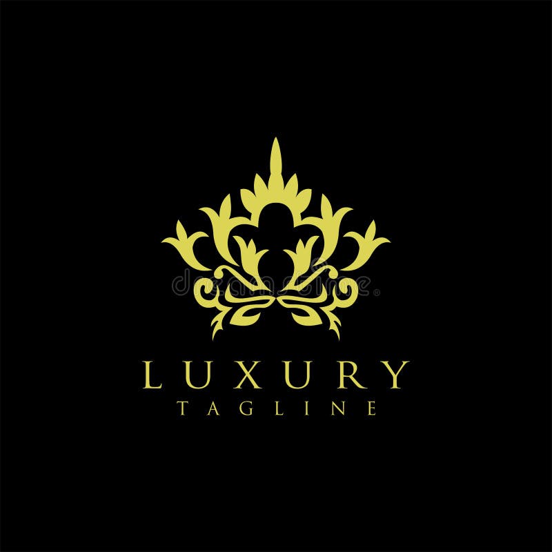 Luxurious and Elegant Unique Art Logo Design Stock Vector ...