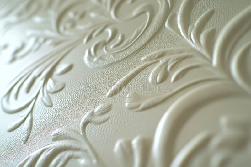Luxurious Embossed Wall Covering Stock Illustration - Illustration of ...